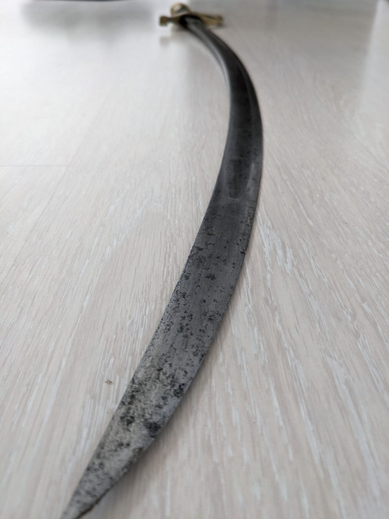 French officer’s artillery saber, model 1829 - Lieutenant Poilu