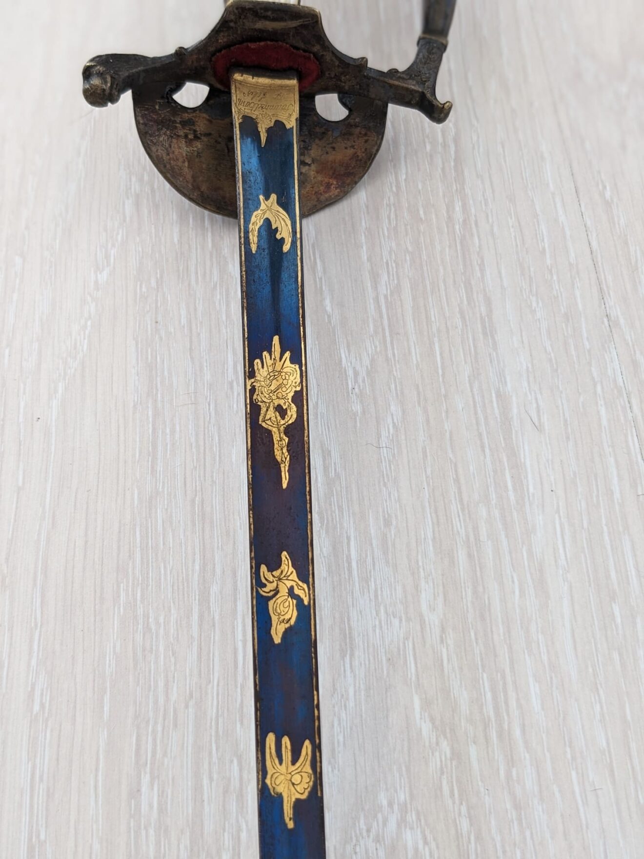 Senior French Officer’s sword, Bourbon Restoration - Lieutenant Poilu