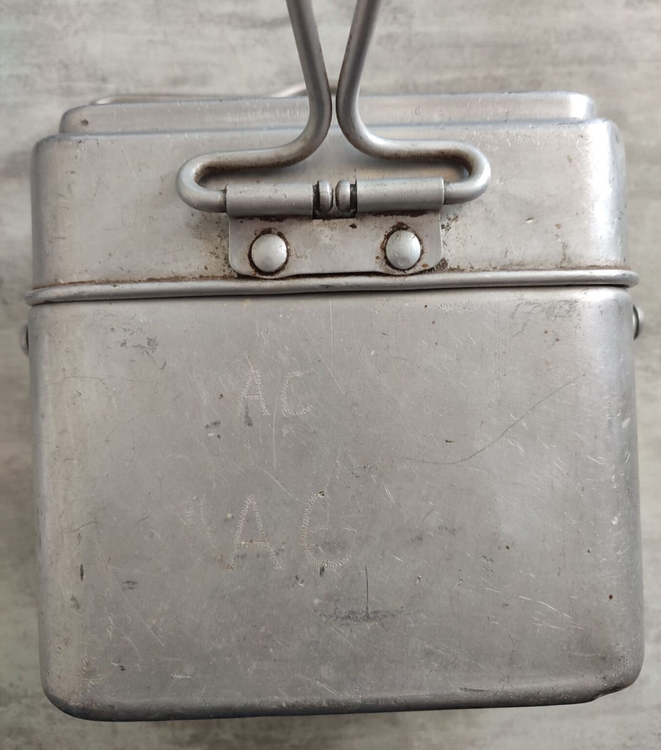 Algerian Rifleman’s model 1935 mess tin - Lieutenant Poilu