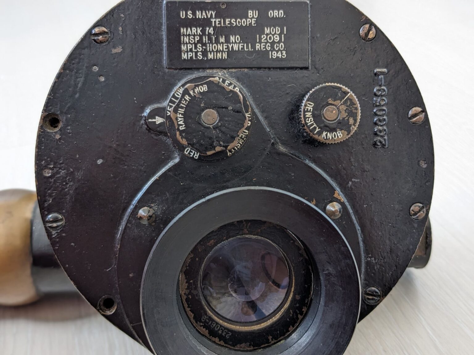 WW2 US navy telescope, mark 74 mod. 1 - Lieutenant Poilu