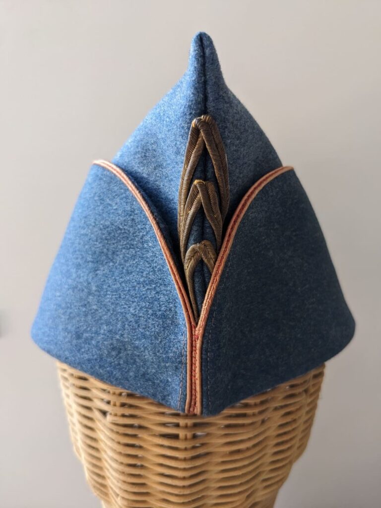 French Officer’s Side Cap for an Artillery Captain, “Empire” Type ...