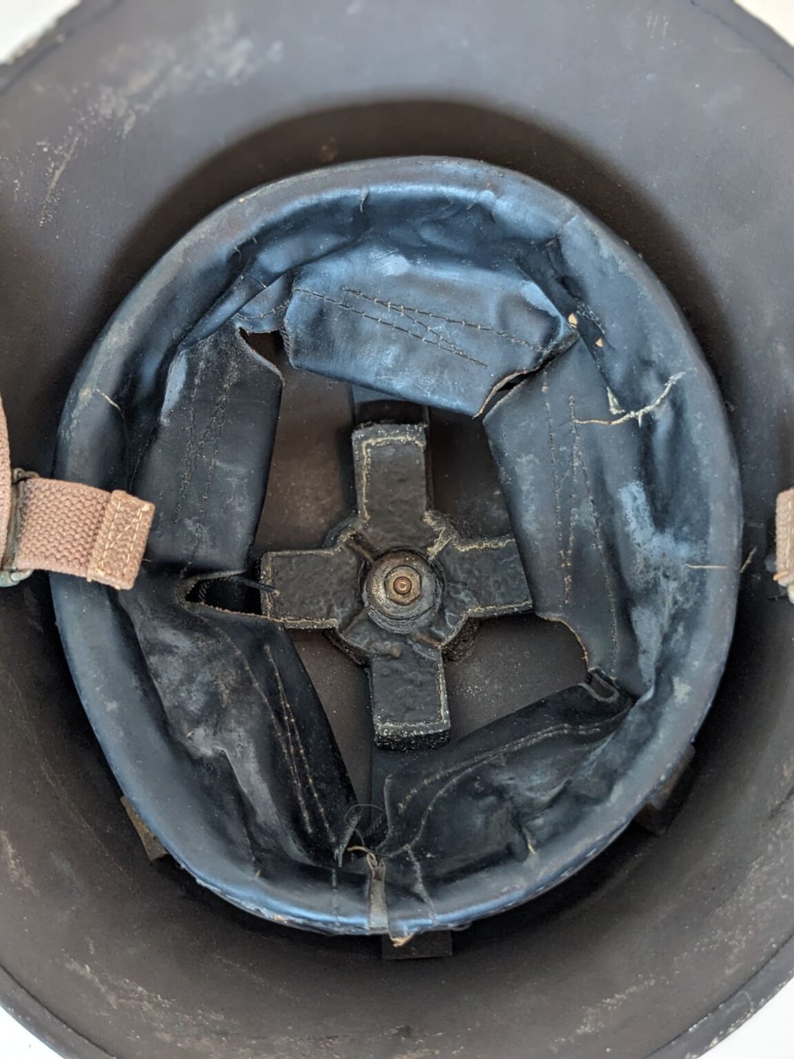 British Mark III Helmet, World War II - Lieutenant Poilu